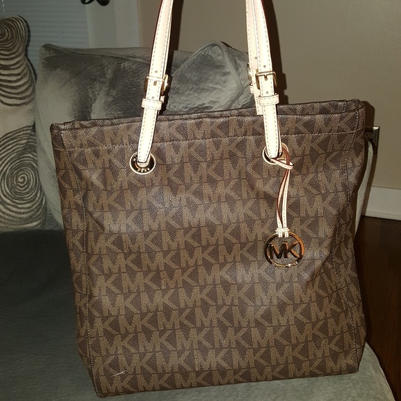 Michael Kors | Bags | Michael Kors Monogram Tote Large | Poshmark